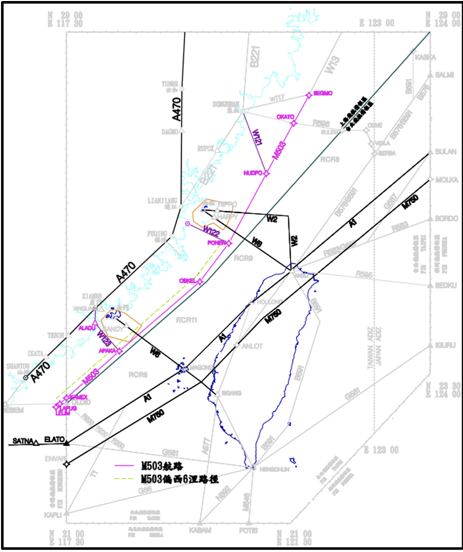 China’s New Civil Flight Routes: Implications for Cross-Strait ...